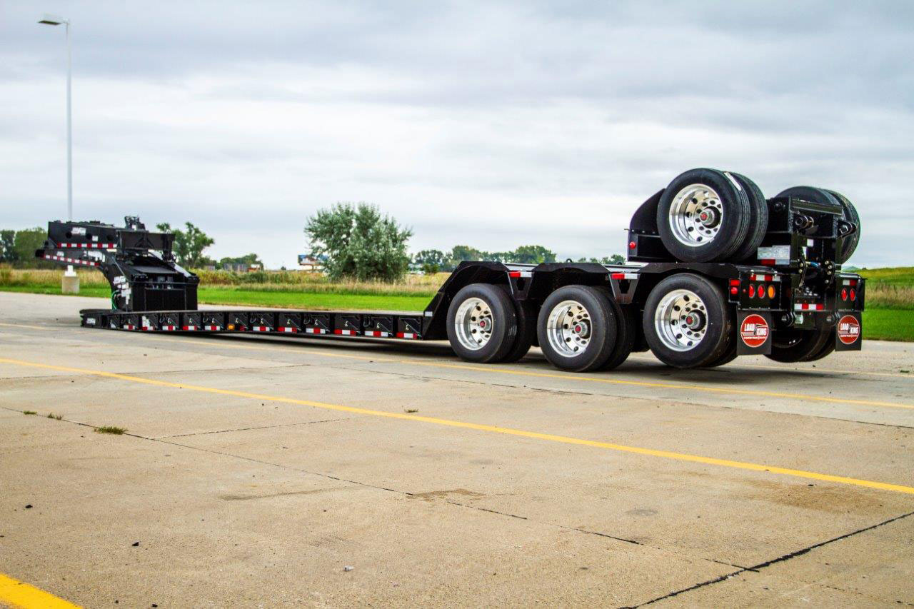 Load King 553-SS Hydraulic Detachable Gooseneck Trailer
