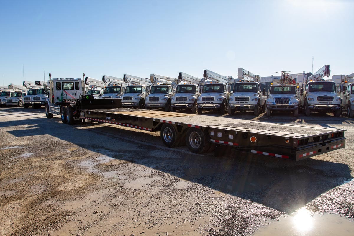 Hydraulic Folding Tail Trailer - Load King